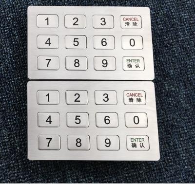 Cina IP65 impermeabilizzano la serratura del portone della tastiera numerica del metallo in vendita