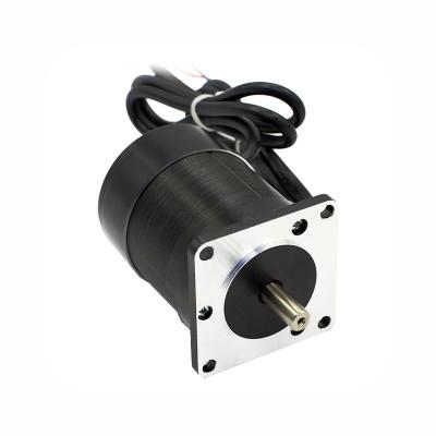 China Square flange 57mm Round body 24V 3000RPM 69W 0.22N.m Brushless DC Motor 3phase body length 75mm BLDC motor en venta
