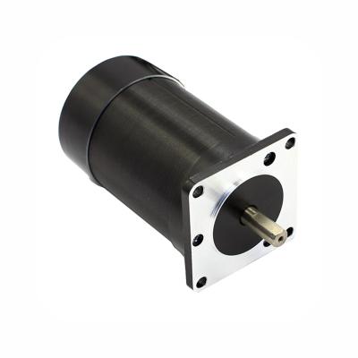 China Square flange 57mm Round body 24V 3000RPM 100W 0.32N.m Brushless DC Motor 3phase body length 95mm BLDC motor en venta
