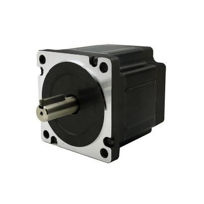 Китай Nema34 stepper motor 4.5N.m(643oz-in) 6.0A shaft diameter 12.7/14mm motor length 80mm продается