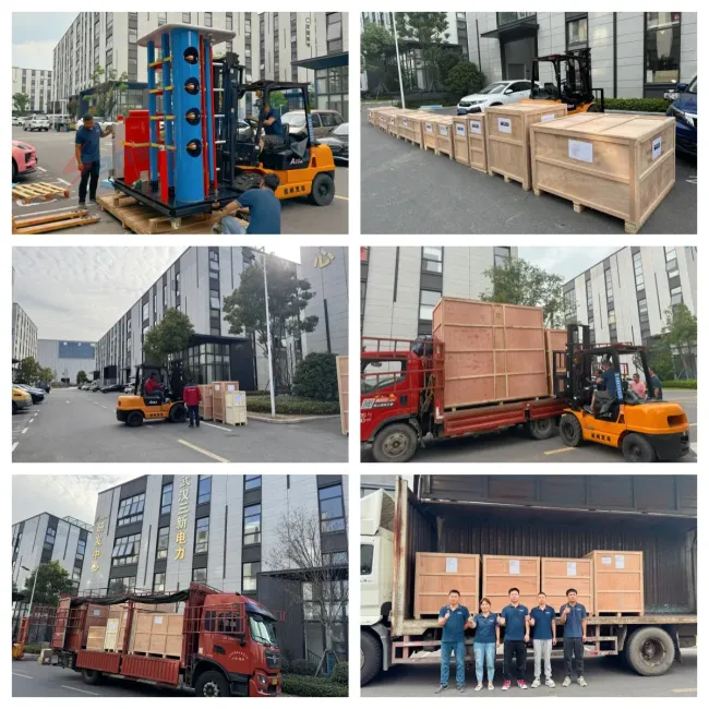 Sansion Power Electric product packaging for export