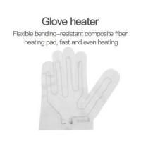 Quality 7.4V Carbon Fiber Electric Heating Pad for Gloves Polyester and Composite Fiber Blend for sale