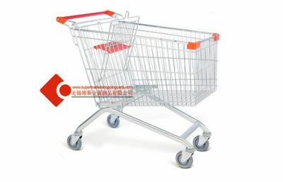 中国 100L/125L/150L 金属のスーパーマーケットのカート/トロリー 販売のため