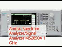 Anritsu MS2850A 스펙트럼 분석기/신호 분석기 1 GHz 주파수 범위 범주 내 단계 선형성 5도 p-p nom