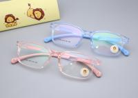 Quality Pink Sports Kids Wearing Eyeglasses TR And Silicone Frame Glasses LF 2156 for sale