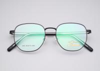 Quality Ultralight Sophisticated Vintage Custom Metal Eyeglass Frames Acetate Optical for sale