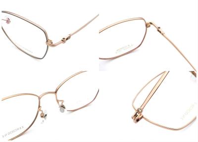 China 12G Unisex Polygone Vollrahmenverstellbare Beta-Titanium-Brille ZTO 3028 zu verkaufen
