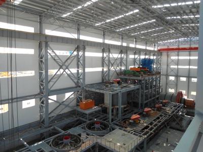 Industrial Pre Engineered PEB Steel Building Structure Heavy Gauge Steel