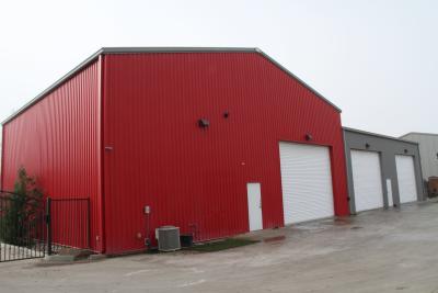 Hot Dip Galvanized Industrial Steel Building Customizable Steel Frame Prefab
