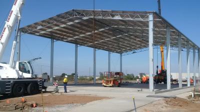 Modern Prefab High Rise Steel Building Construction Steel Frame Structure