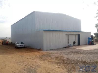 PU Panel Steel Frame Warehouses Cold Room Pre Engineered Metal Building Custom
