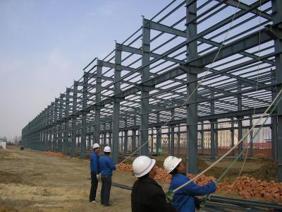 Prefabricated Large Span Steel Structure Construction Metal Workshop Building