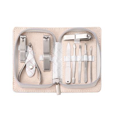 Cina Protable One-stop bag Protable E-commerce Goods Nail Art Stainless Steel Nail Clippers Packaging Nail Art Tool Kit in vendita