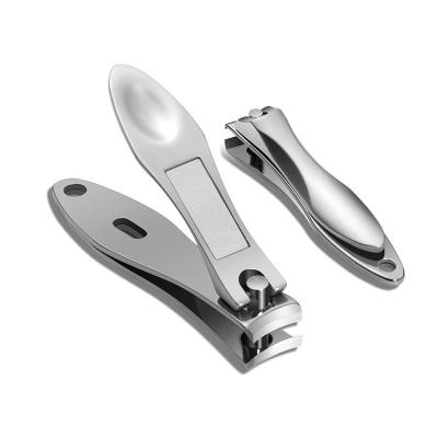 Cina Protable Fingernail Clippers Stainless Steel Nail Cutter Clippers Manicure Beauty Tool Nail Cutter Pedicure Toe Scissors in vendita