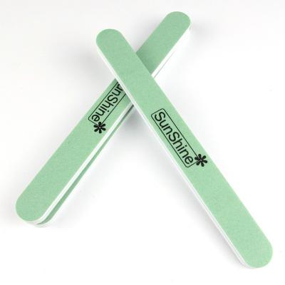 Cina Nail polish the factory wholesale 100/180 spot EVA sponge nail buffer 180/240 professional nail file for nail tools in vendita