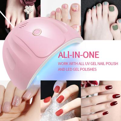 Cina Flat Extended Type Drying Manicure Glue Customization Arch Polish Lamp 18beads Led Nail Lamp With Filler Cord in vendita