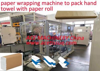 Chine Machine d'emballage à manches de serviettes à main Z pleine automatique avec rouleau de papier à vendre