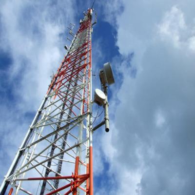 Китай Гальванизированный кабель 30m телекоммуникаций башни связи стальной трубы само- поддерживая продается