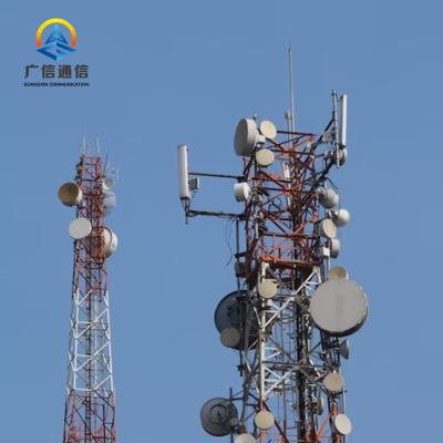 Китай Гальванизирование 50M горячего погружения башни телекоммуникаций наличия собственной личности стальное для микроволн продается