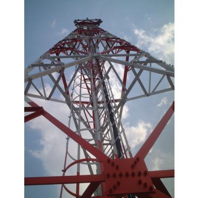 Cina Torre di comunicazione angolare in acciaio a 3 gambe 45m 60m 70m 80m in vendita