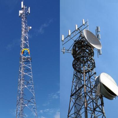 Cina L'acciaio di ASTM A572 3 gambe inclina la torre della grata per la trasmissione dell'antenna in vendita
