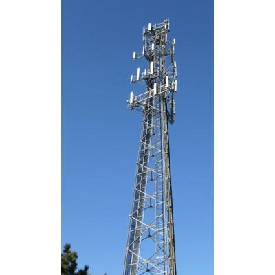 Cina 4 gambe hanno galvanizzato l'antenna radiofonica WIFI 50KM della torre d'acciaio tubolare in vendita