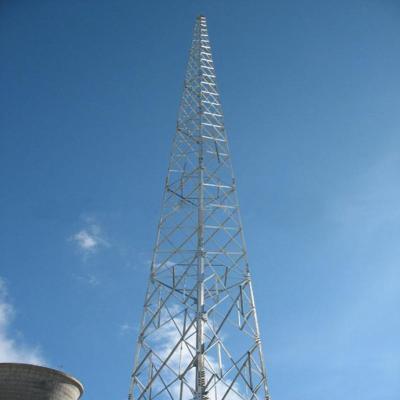 Cina 45m 4 gambe si inclinano per ingraticciare il carico di vento d'acciaio della torre 160kmph per l'antenna mobile in vendita
