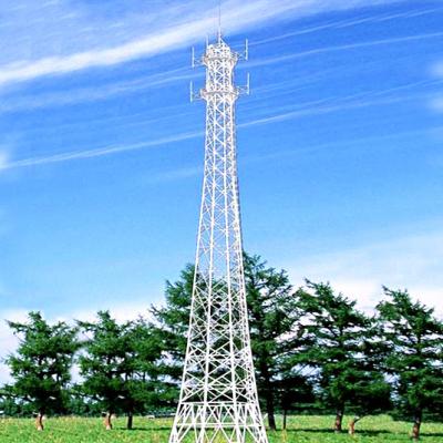 Cina Greenfield Telecom Steel Tower per la rete di trasmissione 30 - 60 m di altezza in vendita