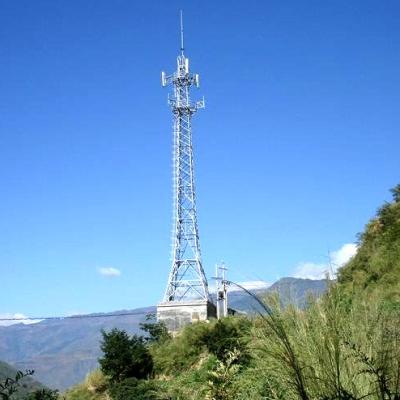 Cina Torre di trasmissione in acciaio standard di 100 m di altezza Stazioni di comunicazione 5G in vendita