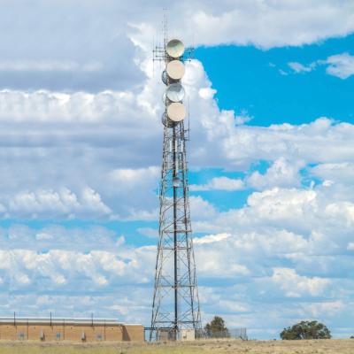 Cina BTS Transmission Steel Tower da 20 m a 100 m Torre a reticolo Greenfield in vendita