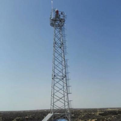Cina Torre di trasmissione del segnale cellulare BTS Acciaio Quattro gambe Mastello reticolare in vendita