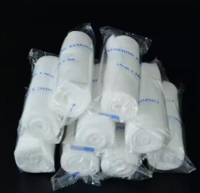 China ISO Certified Cotton Surgical Medical Gauze Conforming Bandage First Aid Elastic PBT Bandage for sale