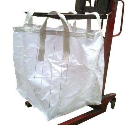 China Weißes Speicherflexibler Schüttgutcontainer für verpackenden Zement/Sand/Bergwerk zu verkaufen