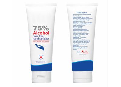 Cina Mini prodotto disinfettante della carta bianca del risciacquo dell'alcool di stile 75% della metropolitana, gel antibatterico della mano in vendita