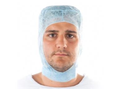 Cina Cappuccio capo medico respirabile/copertura capa eliminabile impermeabile in vendita