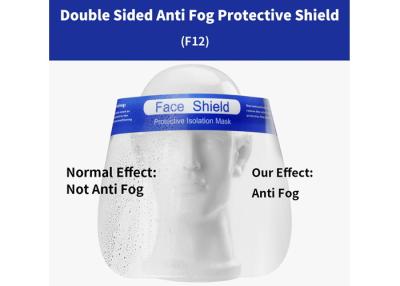 Cina Anti regolabile facile di plastica trasparente del fronte pieno della visiera della nebbia in vendita