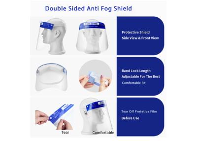 Cina Anti fascia elastica di Reuseable della visiera della nebbia di protezione completa con schiuma in vendita