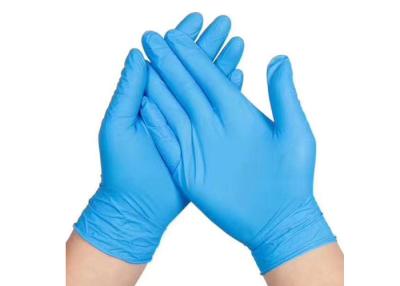 Cina Forza medica eliminabile del superiore dei guanti del nitrile libero libero della polvere del lattice in vendita