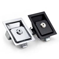 Travas de porta do punho da pá do ponto do aço carbono únicas para as salas de armazenamento rv