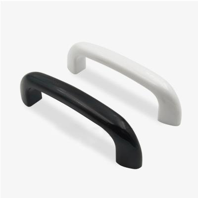 China Matte Silver Industrial Style Handles para las piezas sacadas de aluminio del perfil en venta