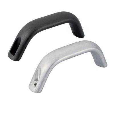 China Tirones industriales de aluminio Matte Silver del hardware del gabinete en venta