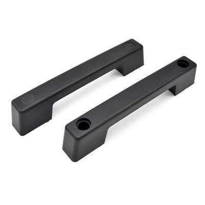 China manija plástica del tránsito del equipamiento médico y del carril de la manija del tirón del negro de 232m m U en venta