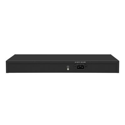 중국 16 포트 기가비트 관리된 PoE 스위치 상업용 1U 랙 300W 2 SFP/RJ45 업링크 판매용
