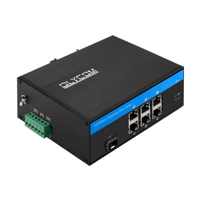 China Interruptor de red de IP40 POE Gigabit Ethernet para el ambiente al aire libre duro en venta