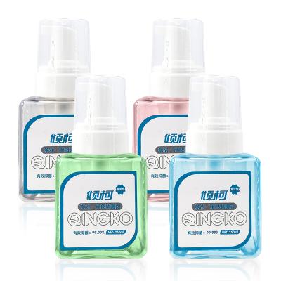 China Free Sample 250ml Empty Custom Plastic Square Hand Sanitizer Foam Cleaning Packaging Hand Wash Liquid Soap Foaming Pump Bottles for sale