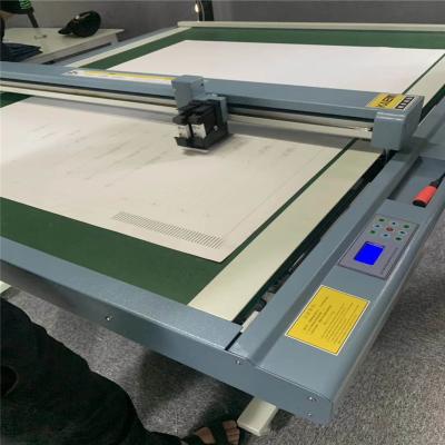 China 1500*1200 Dimensión de impresión Máquina de corte Kaemi Cuadro azul Casilla de plata para cortar en venta