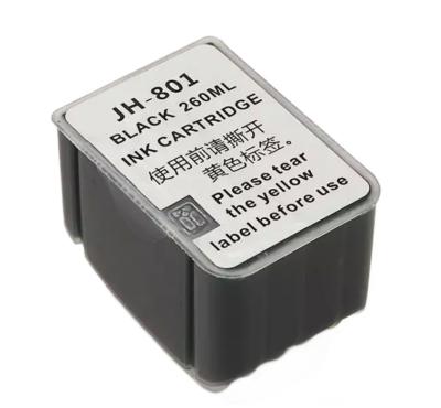 China Tanque de tinta de grande capacidade Super 260ml H801 EP20 Impressora de jato de tinta contínua Impressora de vestuário à venda