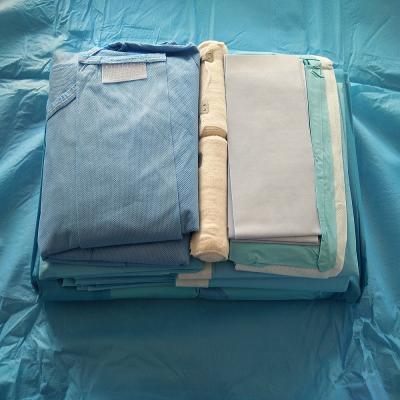 Chine Le PE stérile l'extrémité que visqueuse emballent chirurgical stérile jetable drape à vendre
