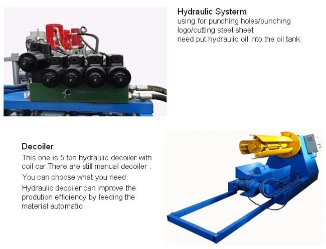 Making Metal Colored Roof Tile Forming Machine