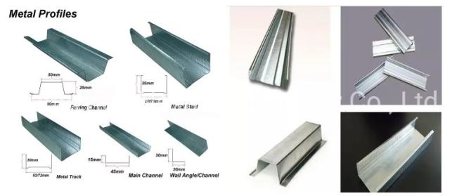 C U Channel Purline Metal Stud and Track Roll Forming Machine